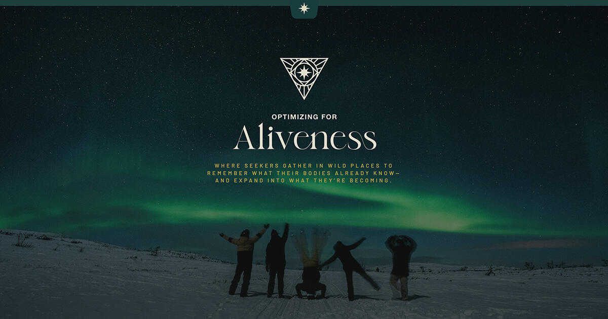 Optimizing for Aliveness - Iceland